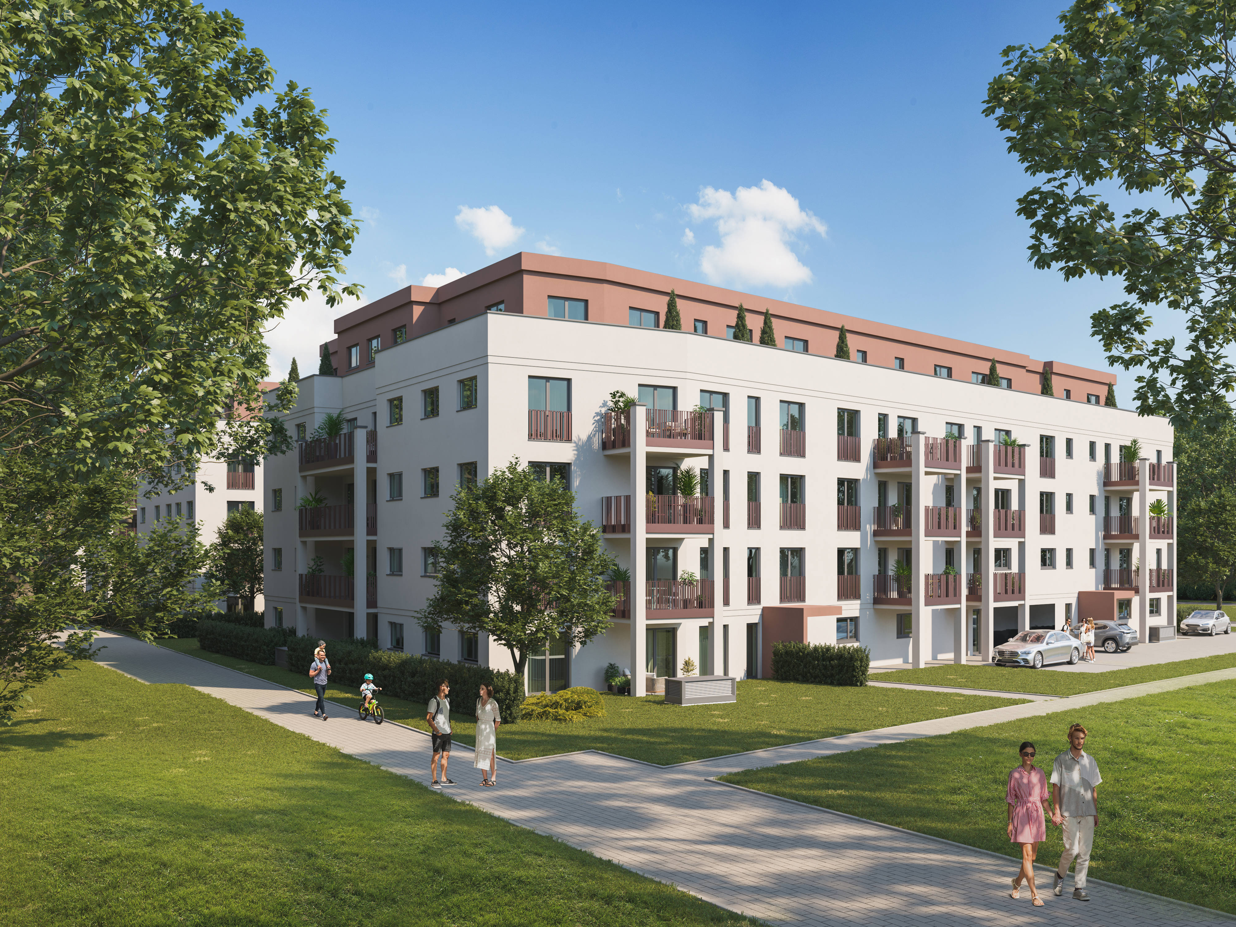 Neubau- und Bauprojekt in Neutraubling Kastanienallee